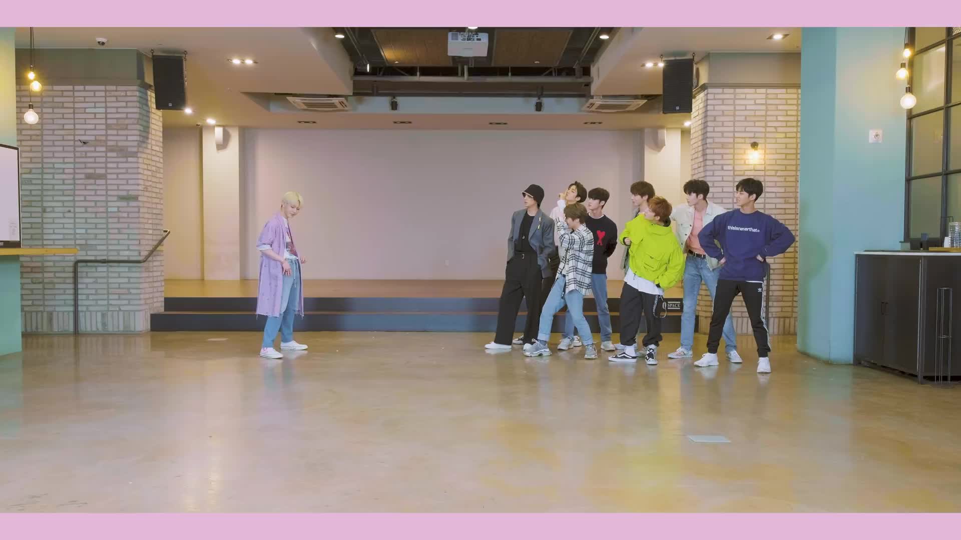 PENTAGON(펜타곤) - '봄눈(Spring Snow)' (Choreography Practice Video)_漫画图片_明星 ...